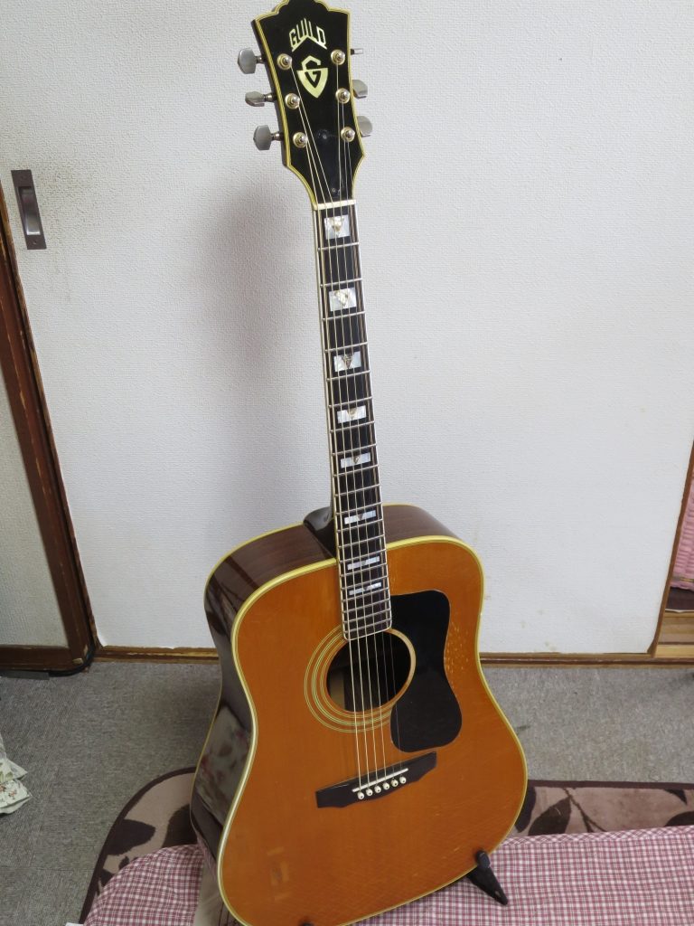 Guild D55NT (1981年製）にTSピックアップシステム取付 | 酒井 誠・ギタリスト Makoto Sakai